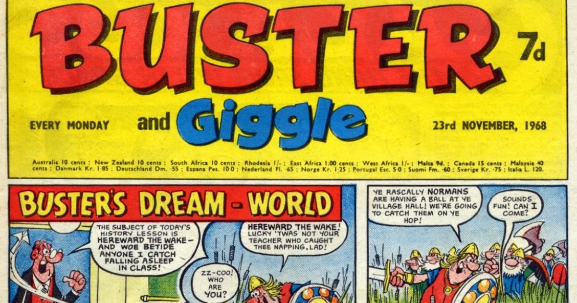 CRIVENS! COMICS & STUFF!: PART TWO OF BUSTER, SON OF ANDY CAPP...
