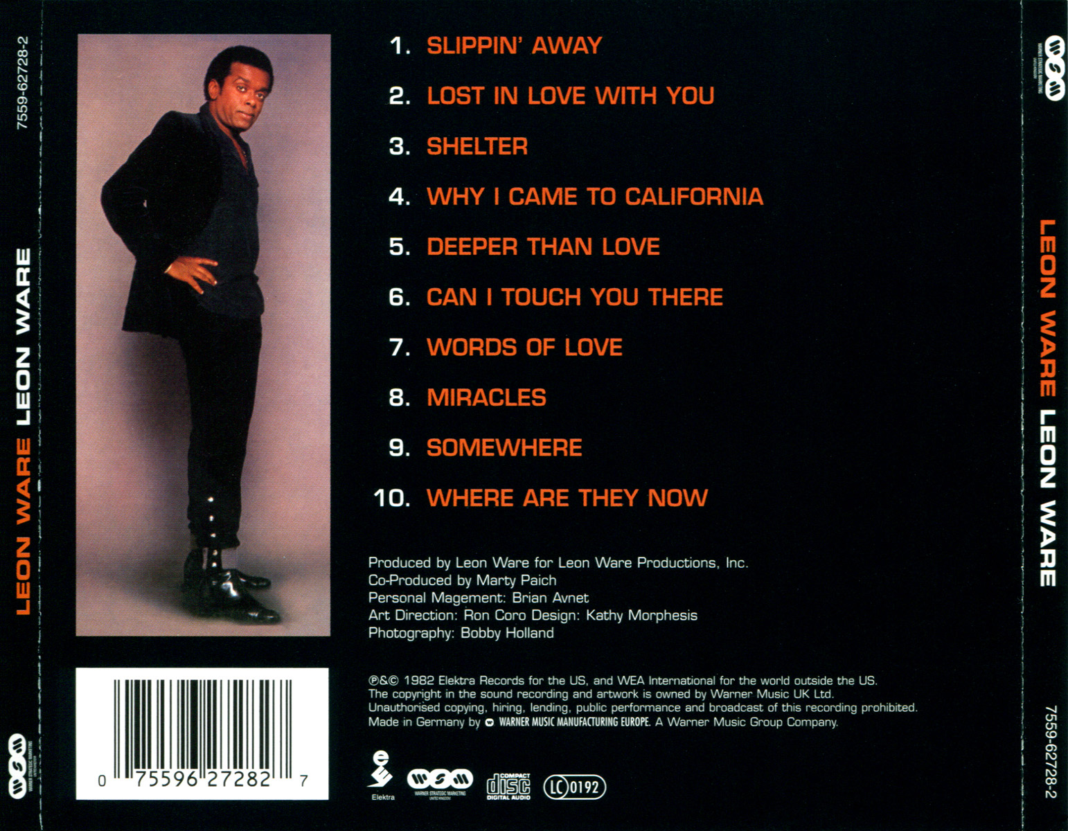 Bentleyfunk: LEON WARE 1982 LEON WARE / CD EDITION