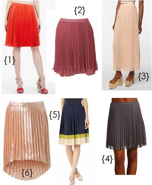 Here & Now | A Denver Style Blog: the shape of spring: knife pleats