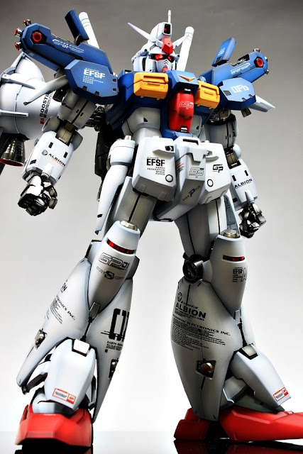 GUNDAM GUY: PG 1/60 RX-78 GP01 Gundam GP01/Fb - Painted Build