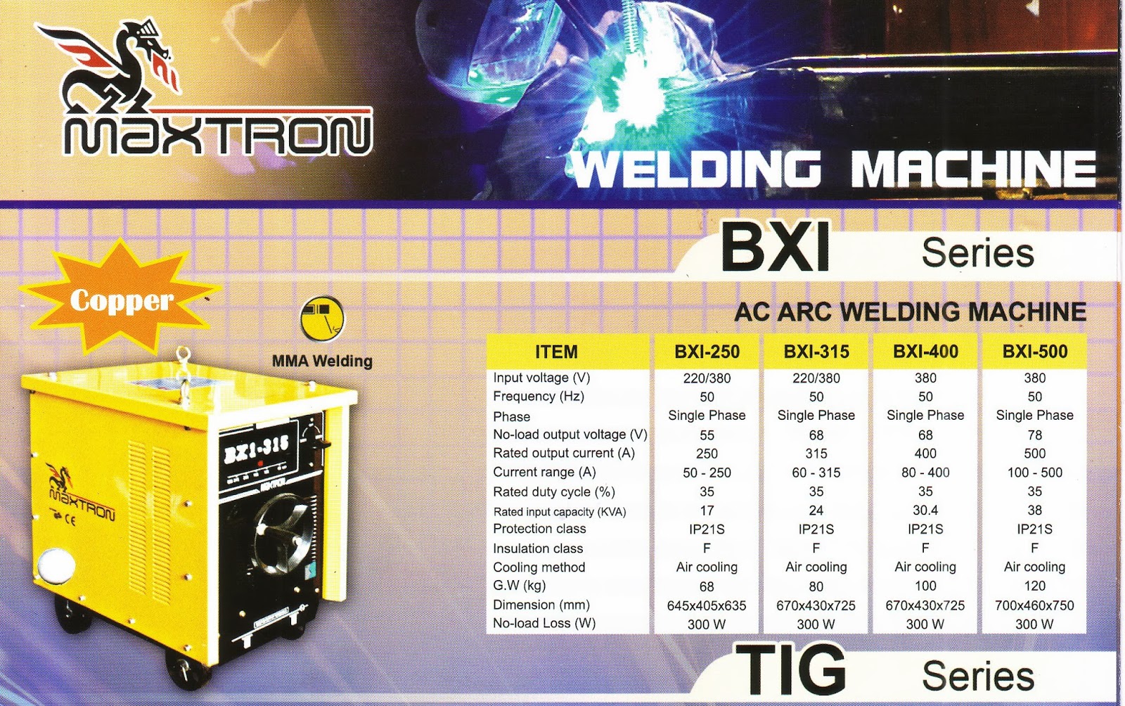 KAWAT LAS INDONESIA: MAXTRON Welding Machines