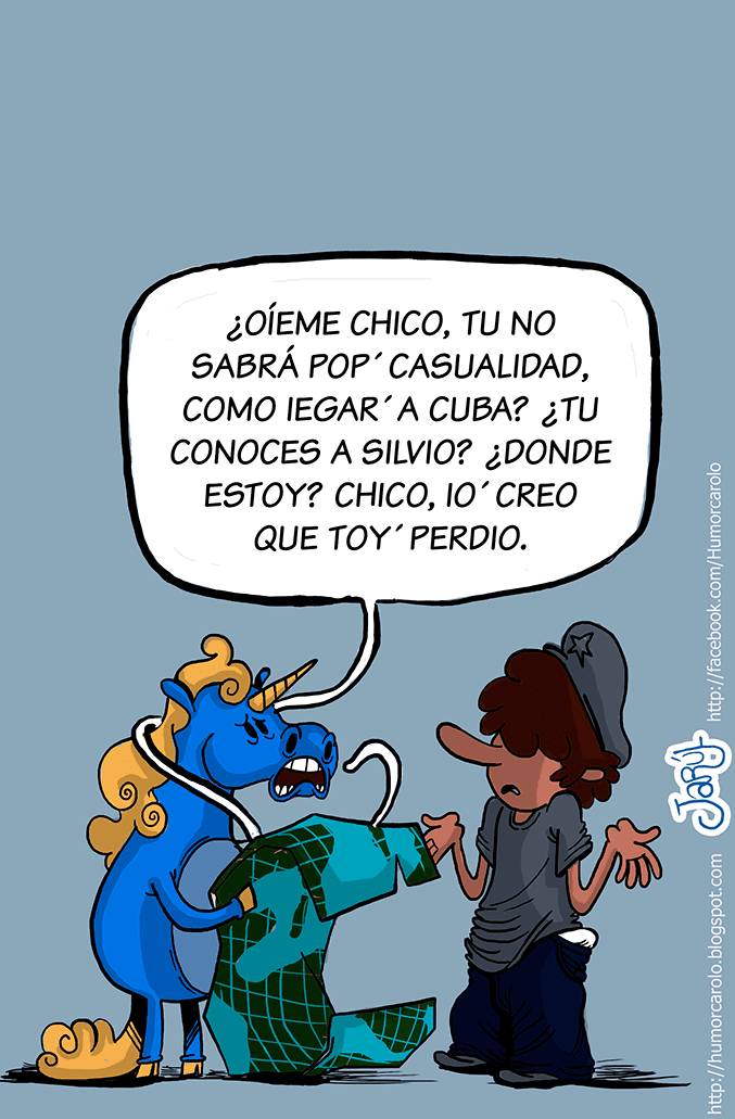 Humor Carolo por Jarúl : Silvio Rodriguez, Mi Unicornio Azul