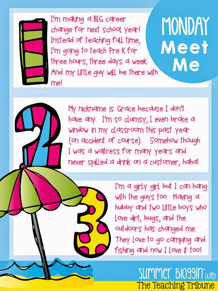 Monday Meet Up {Random Facts about Me} - One Happy Teacher