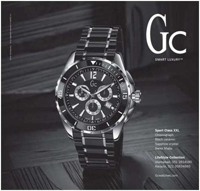 Advertising in Pakistan: GC Watches | Smart Luxury