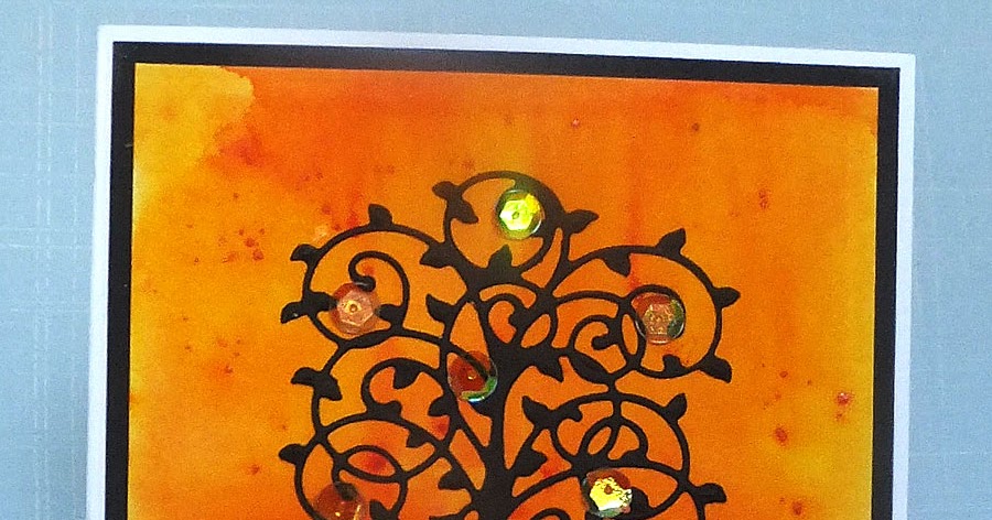 Paper Panacea: A Brusho background...