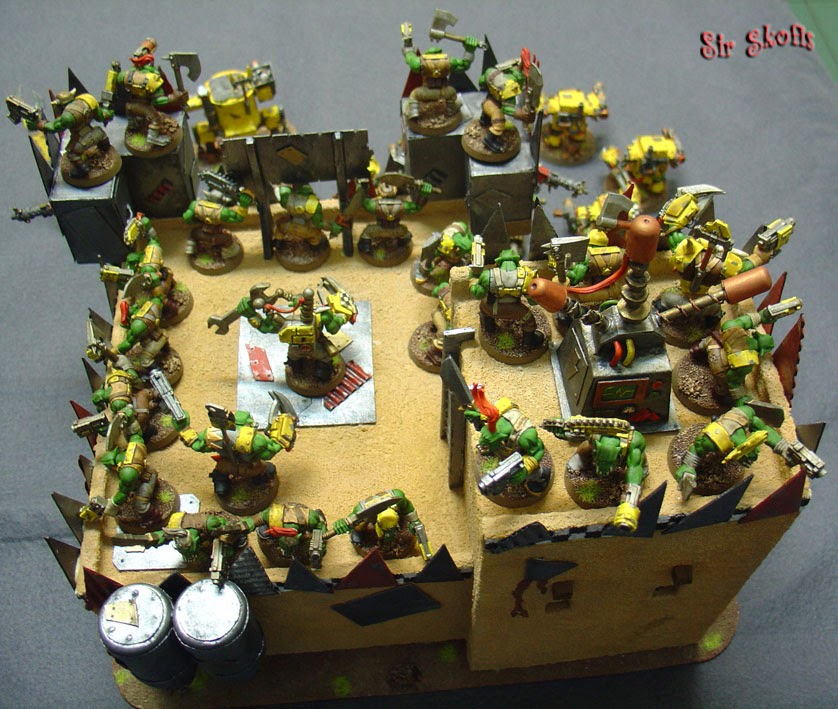 Sir Skofis's Workshop: Mek Shop (Ork Scenery)