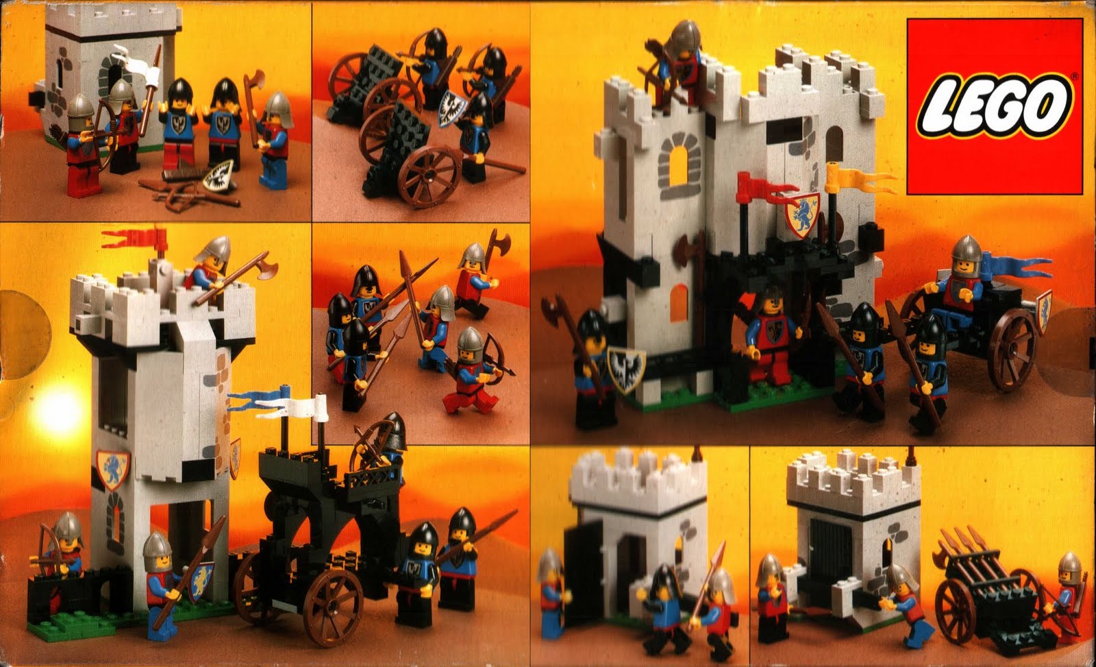 Steve's LEGO Blog: The Lego Black Falcon Sets 1984-1992