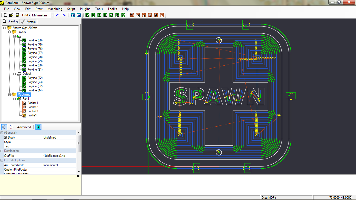 The Crapworks: Spawn Point Sign