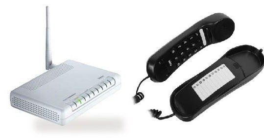 El Telefono y el Internet