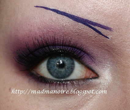Madam Noire Makeup Studio: Purple smoke