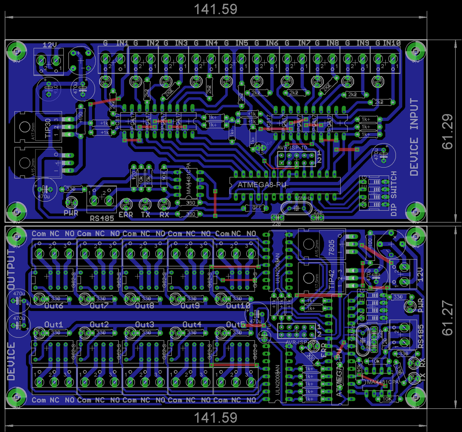 Gitronik: Jasa Design PCB | Cetak PCB | Peletakan komponen pad PCB ...