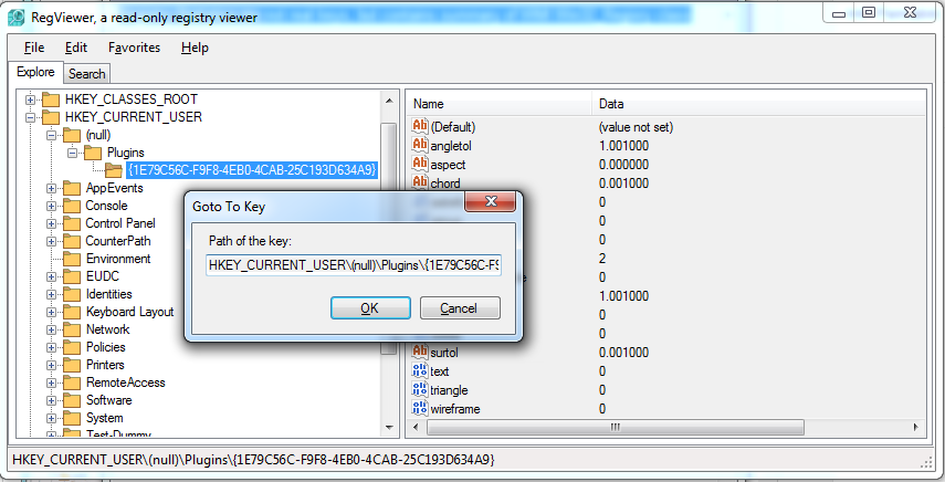 Registry Viewer - A read-only registry viewer app: RegViewer a read ...