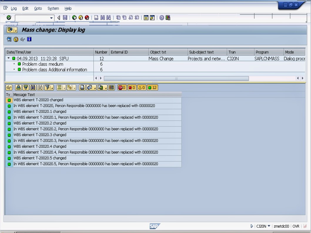 青蛙SAP分享 Froggy's SAP sharing: SAP Project System - Perform Mass Change ...