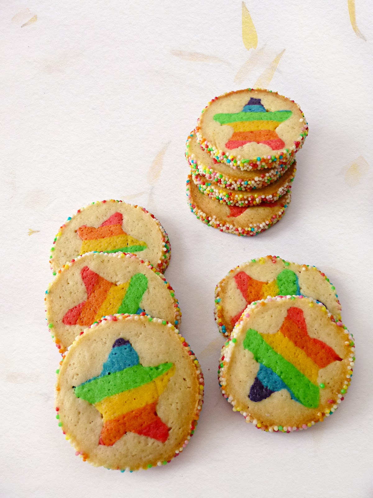 Galletas Estrella Arcoiris | RECETINES ASGAYA