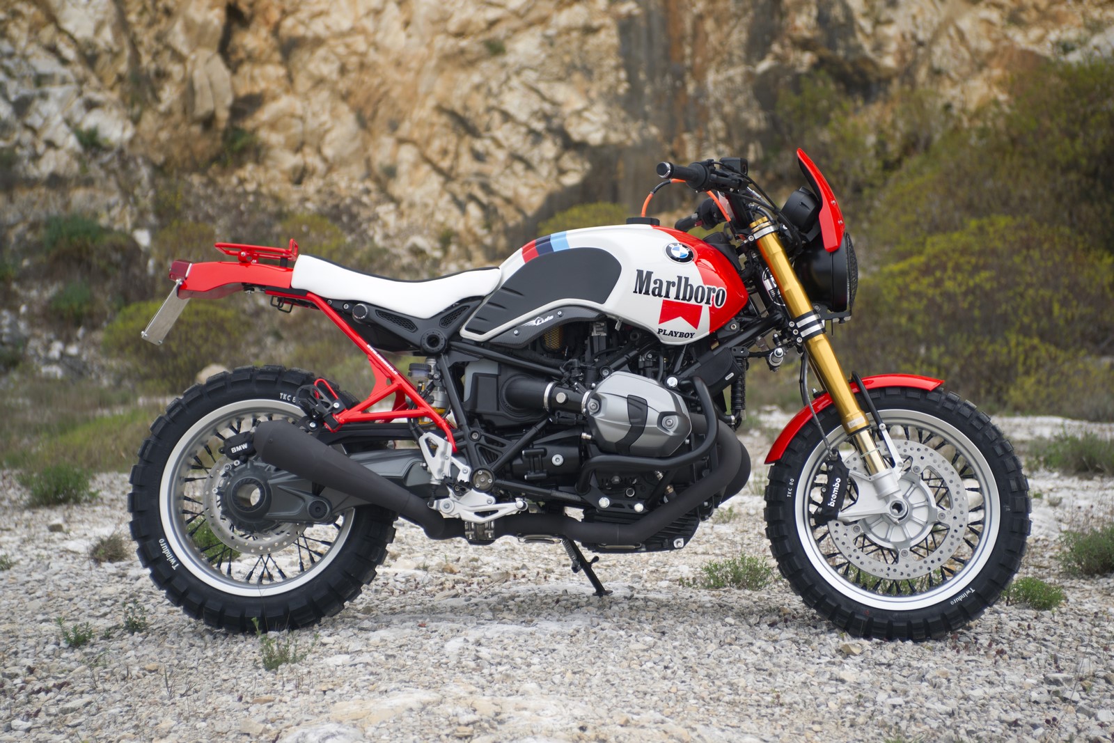 Paris Dakar Marlboro - RocketGarage - Cafe Racer Magazine