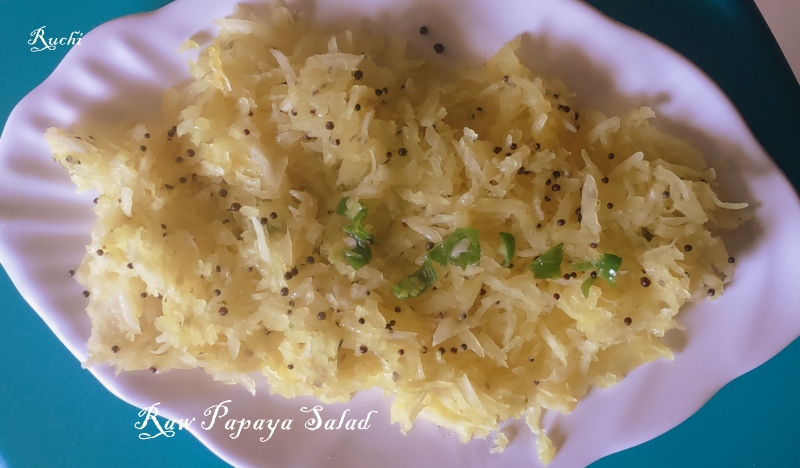 Ruchi: Raw Papaya Salad