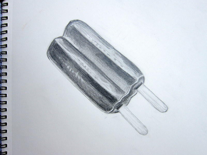 Sacred Arts: Sunday Sketch: The Perfection of a Popsicle