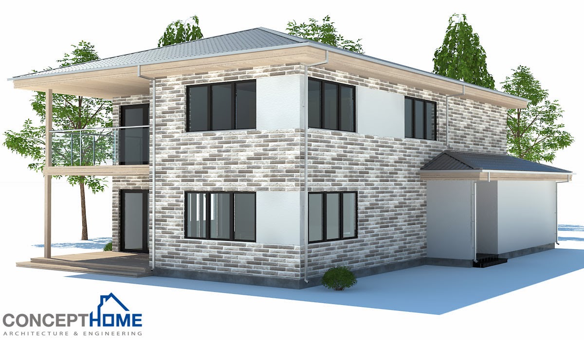 Affordable Home Plans: Modern Affordable Home Plan CH178