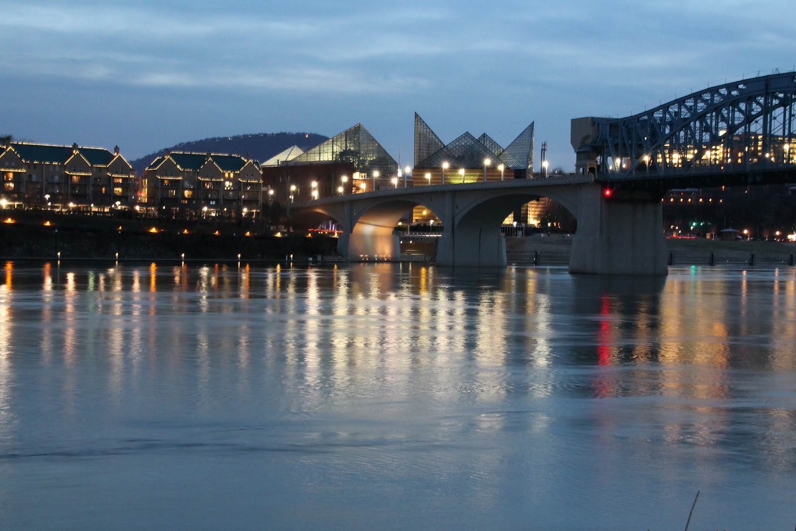 Chattanooga Daily Photo: Skyline at Night