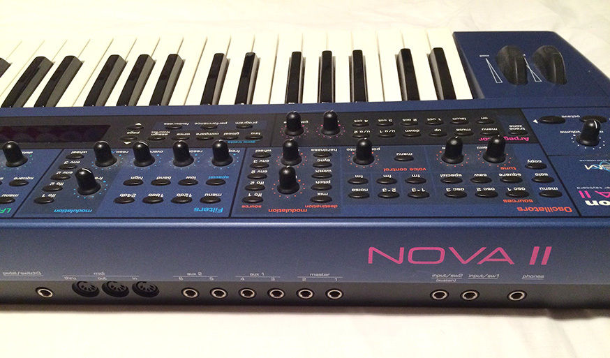 MATRIXSYNTH: NOVATION NOVA II - Analog Modelling Synthesizer