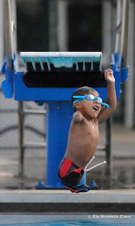 The BOY having ONLY one Arm NO legs: A Great Swimmer. ~ Infinity