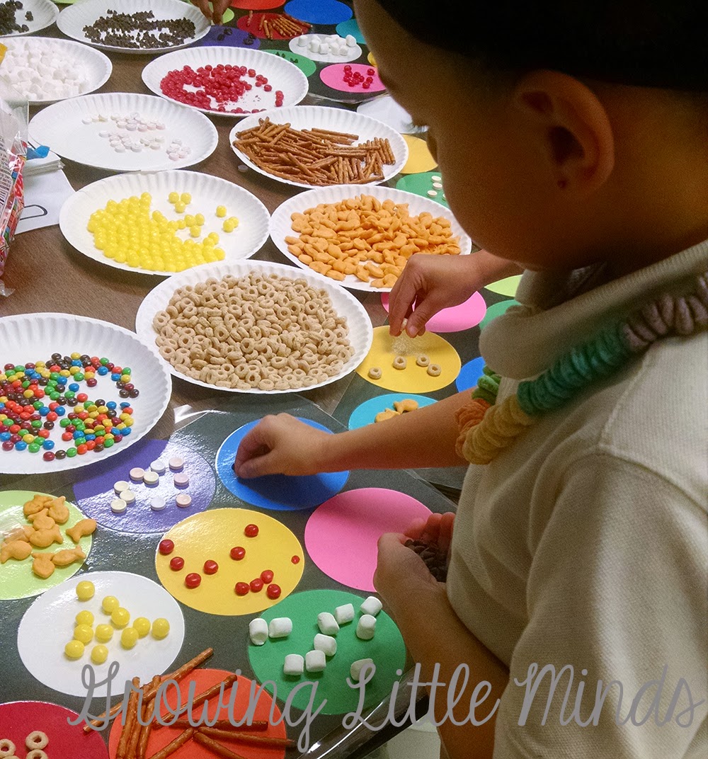 Growing Little Minds: Making a 100th day snack!
