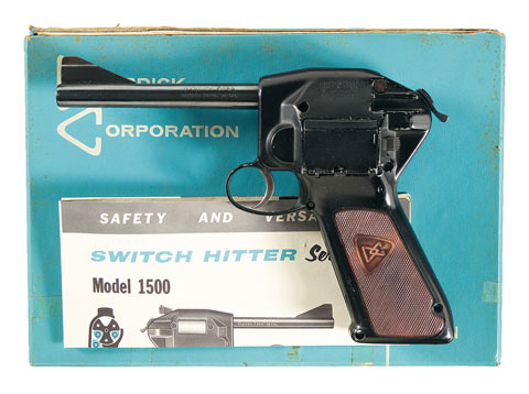 Vintage Outdoors: The Dardick Model 1500 magazine-fed revolver