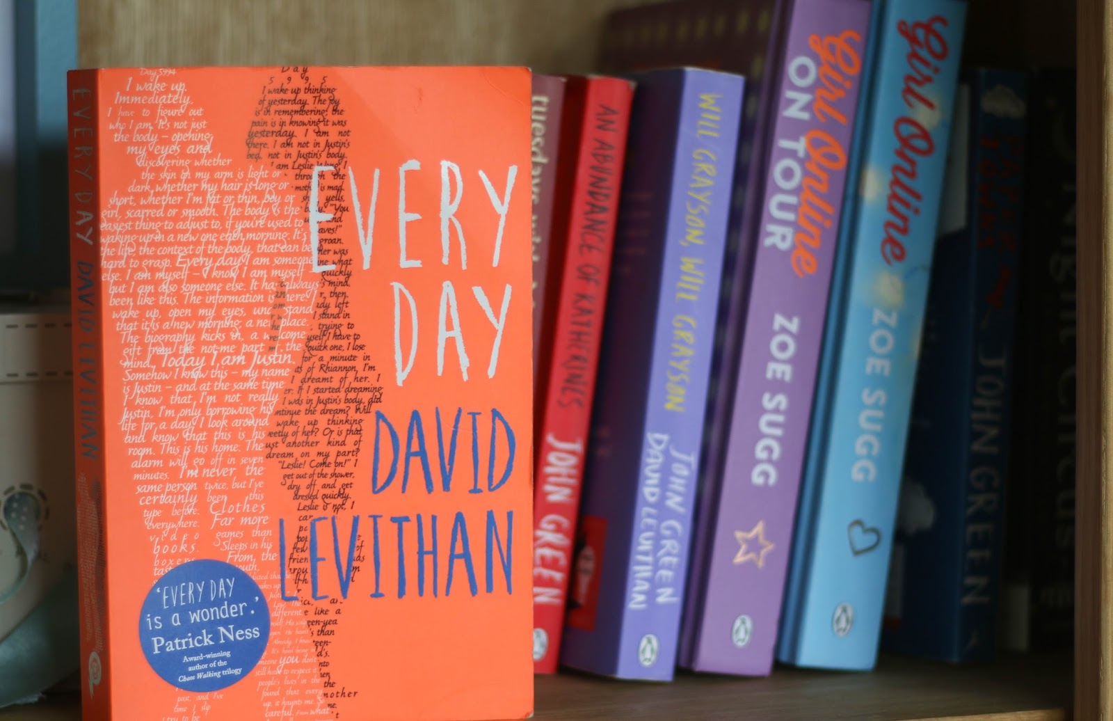 Everyday David Levithan Book Cover
