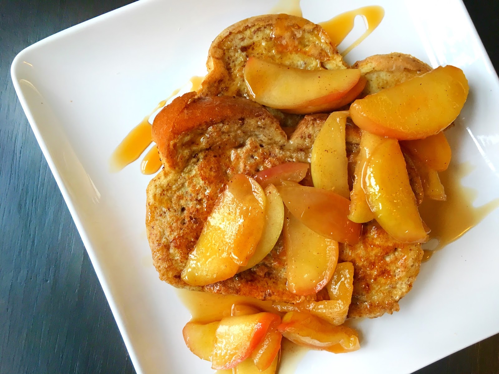 The Staycationer: Apple Maple French Toast