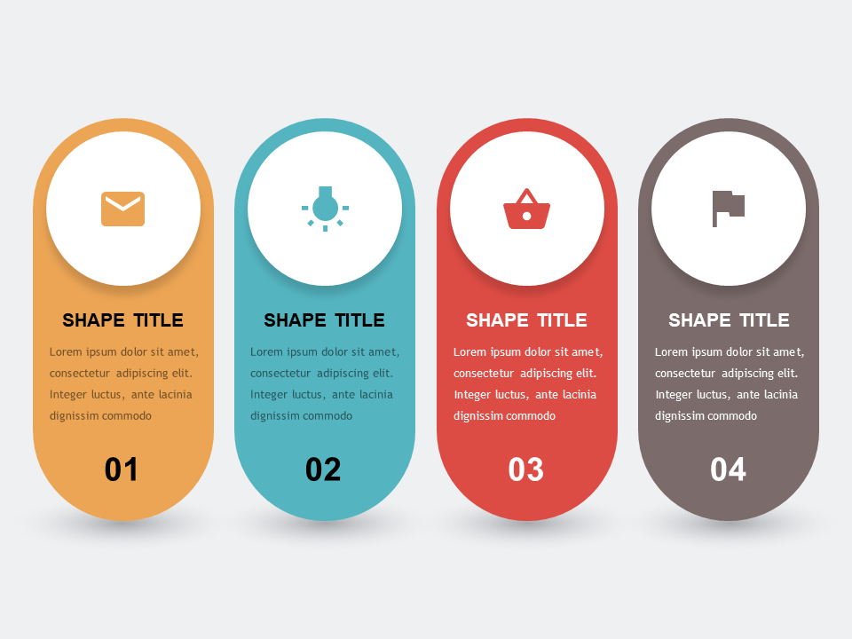 Circle Point Icon List PowerPoint Templates - PowerPoint Free