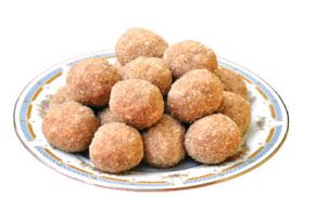 අග්ගලා - Aggala.(Sweet and spicy rice balls) - Lanka Tasty Foods
