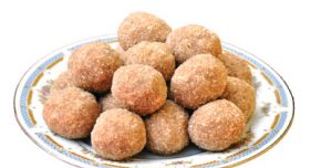අග්ගලා - Aggala.(Sweet and spicy rice balls) - Lanka Tasty Foods
