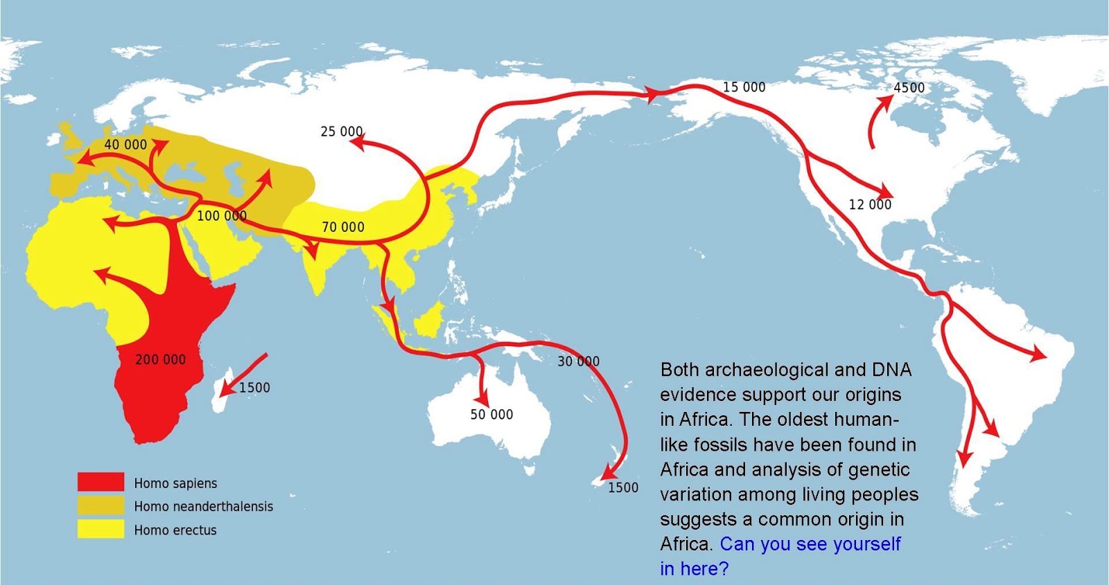 TIME FOR CHANGE Society: THE ORIGIN OF HUMAN ANCESTRY