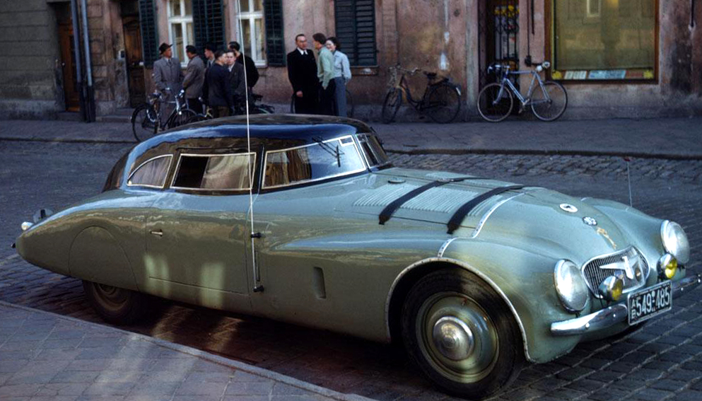 Just A Car Guy: Adler Trumpf Rennlimousine of 1938 -photo by Bob ...