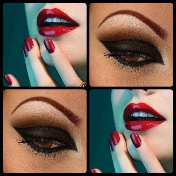 MAQUILLAJES DE FIESTA OJOS Y LABIOS : MAQUILLAJE ACTUAL: Maquillaje ...