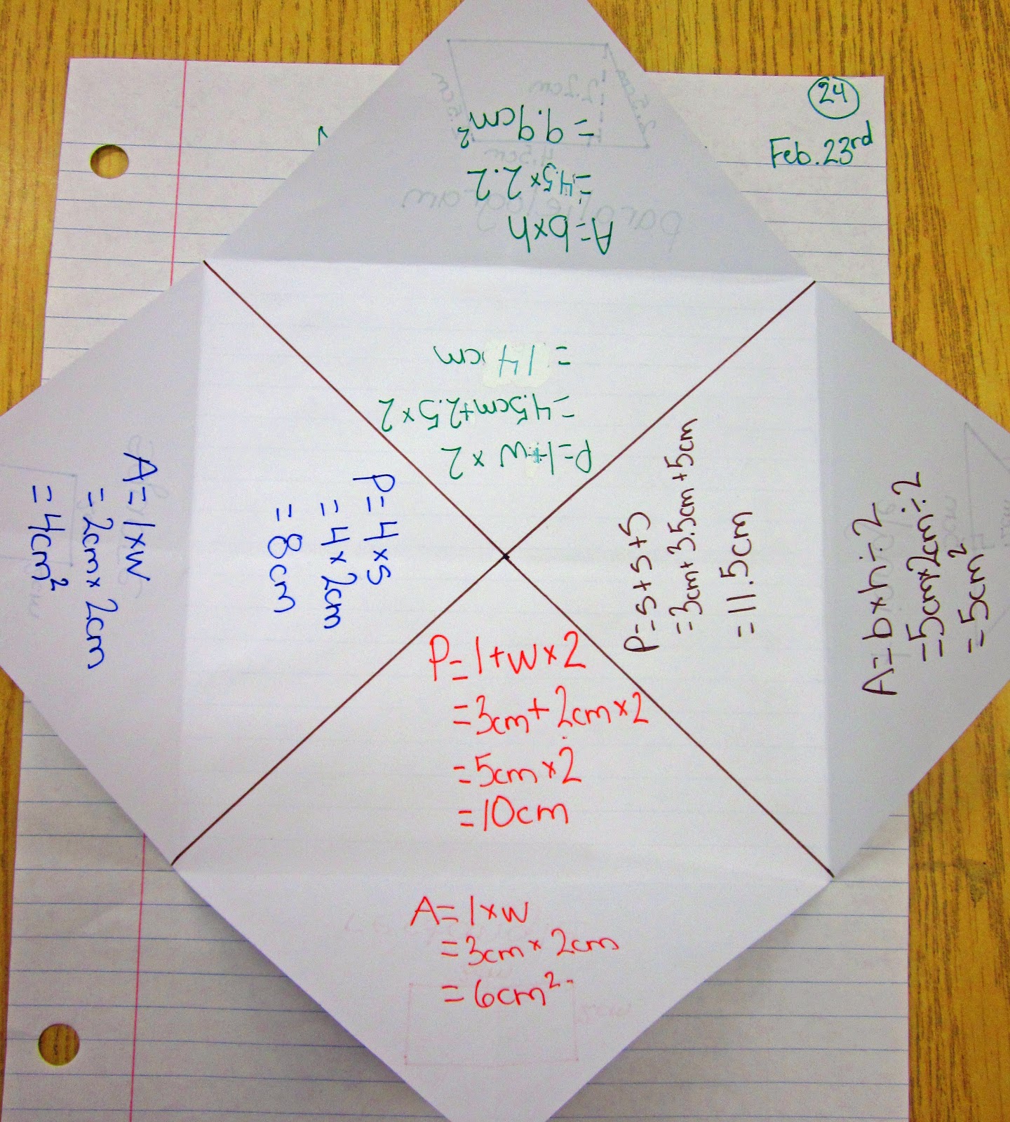 Beautiful Math: FOLDABLE LOVE