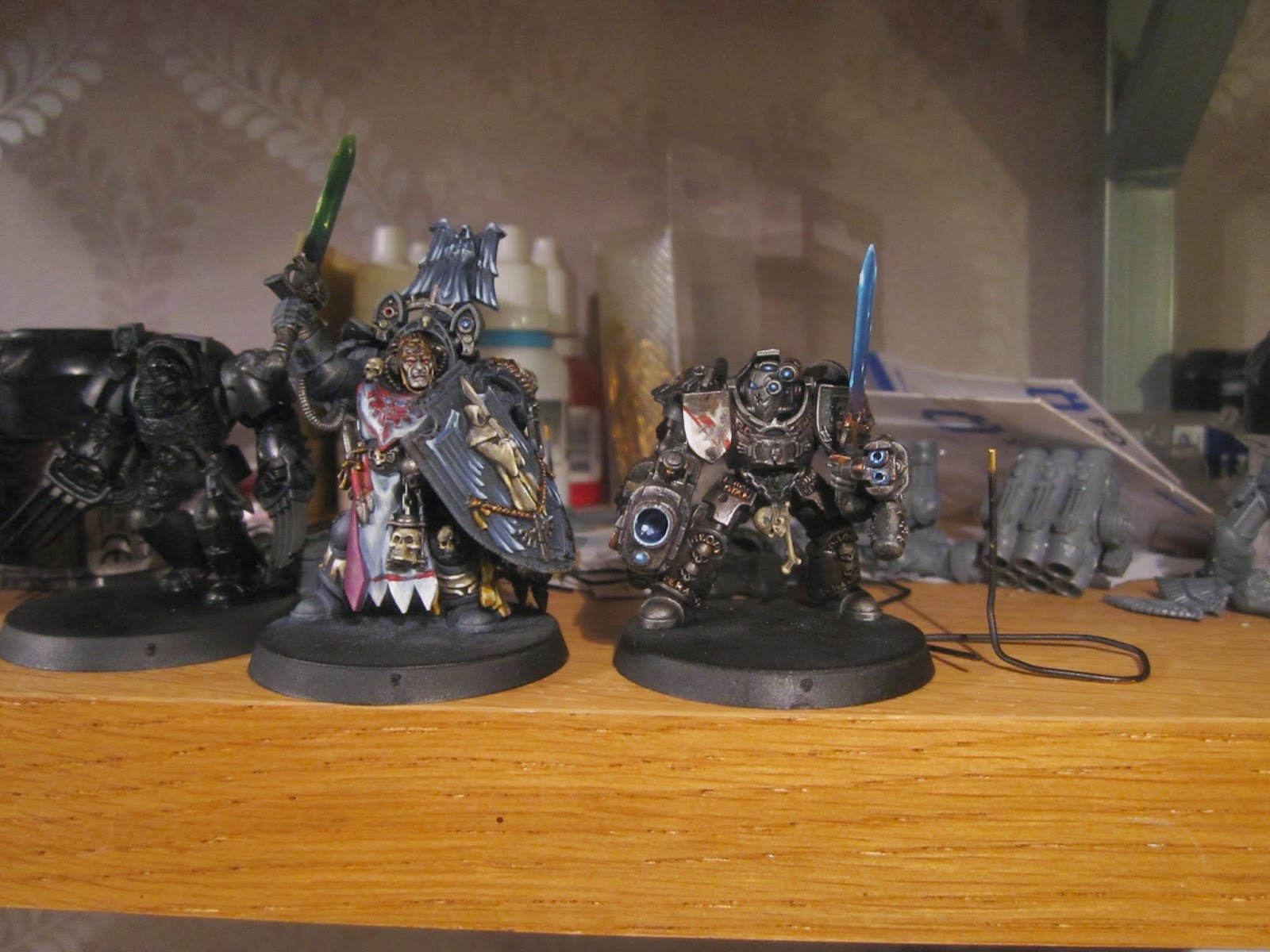 Wh 40k modelling blog by Agis: Fallen Dark Angel terminator captain and ...