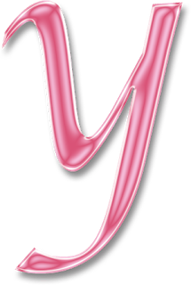 Abecedario Rosa con Lazos. Pink Alphabets with Bows. - Oh my Alfabetos!