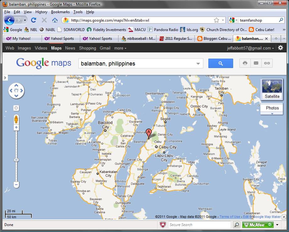 Cebu Later!: Catching up with Elder Abbott in his new area - Balamban
