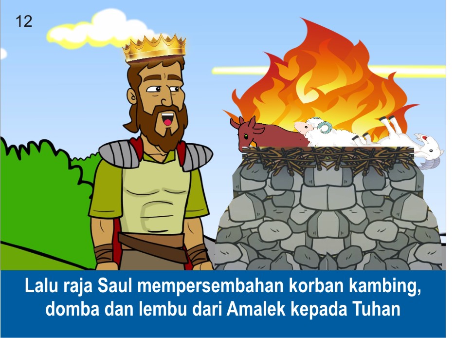 Komik Alkitab Anak: Saul Raja Israel Pertama