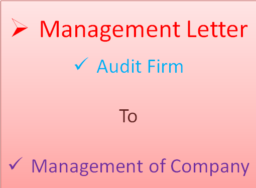 Management Letter Audit Example - Sample - Format