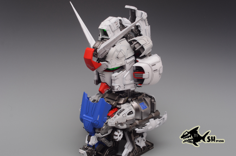 Custom Build: 1/20 Gundam GP04 Gerbera Head Display