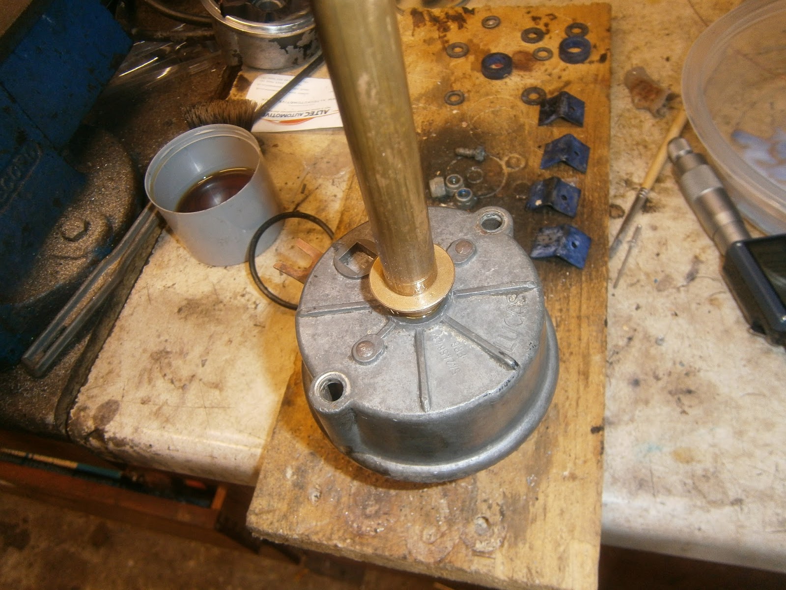 Lotus Excel Restoration: The Lucas 3M100 starter motor revisited.