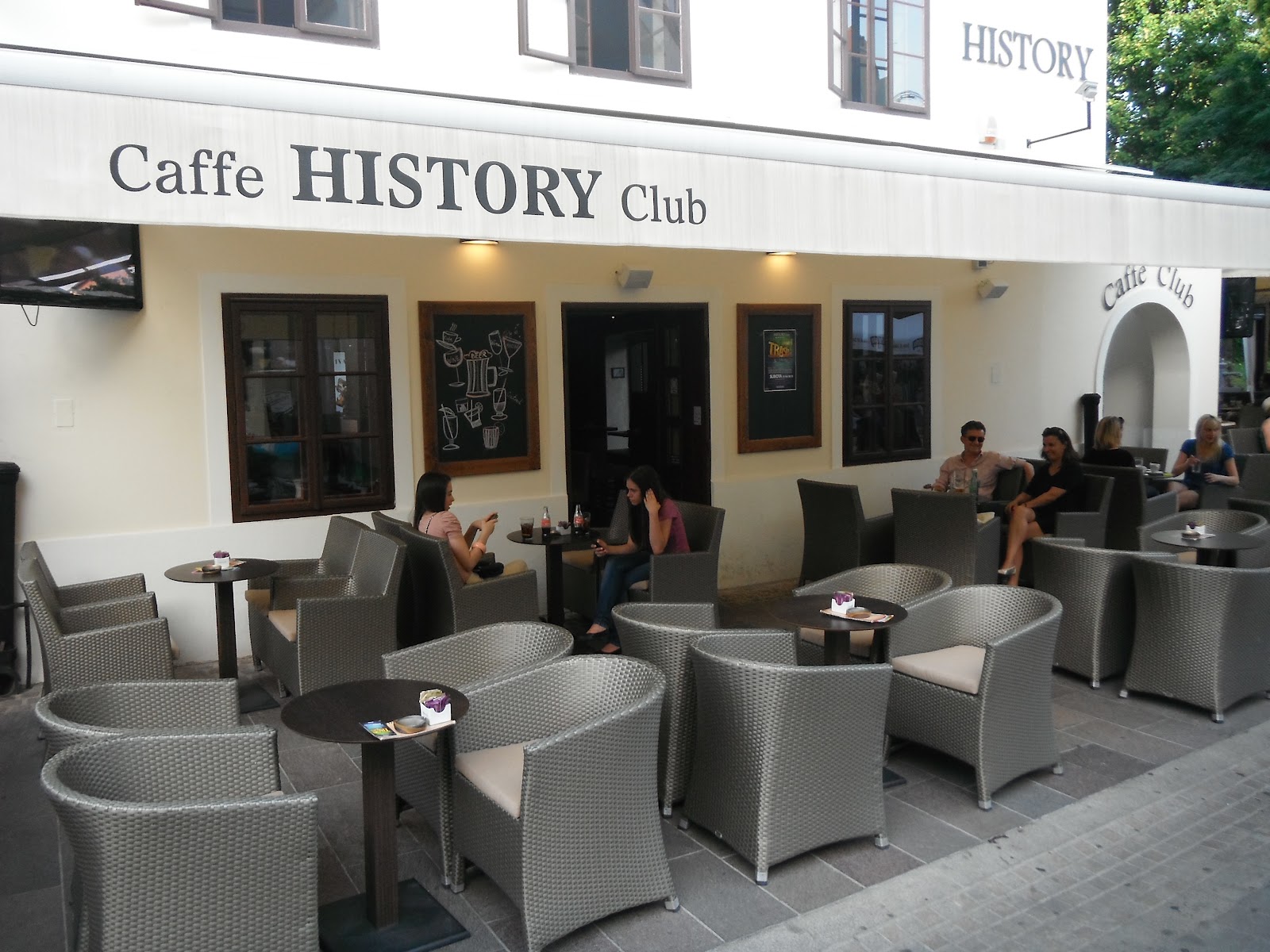 On the Way Home: Caffe History Club