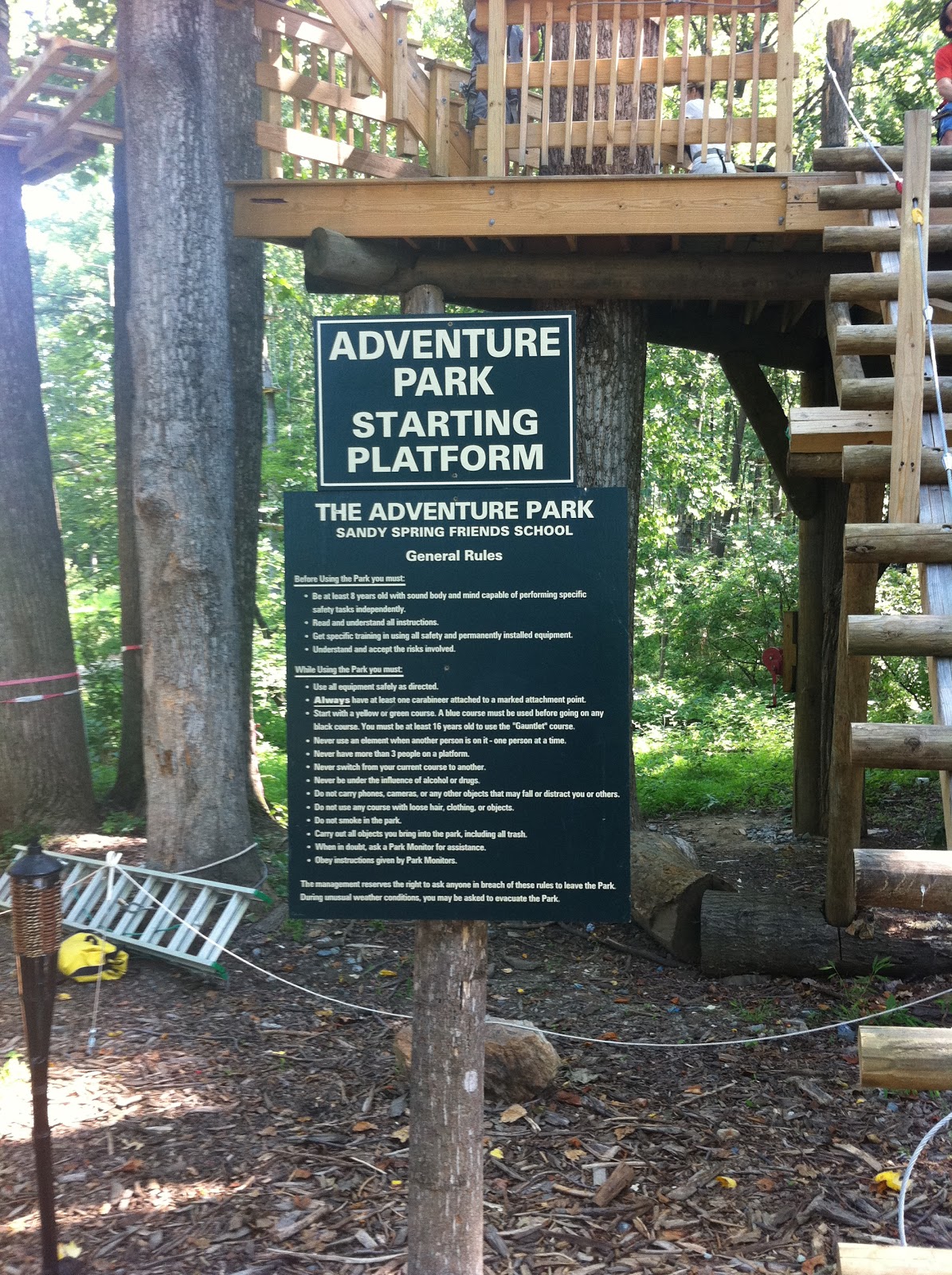 Prince William County Moms: The Adventure Park at Sandy Spring School