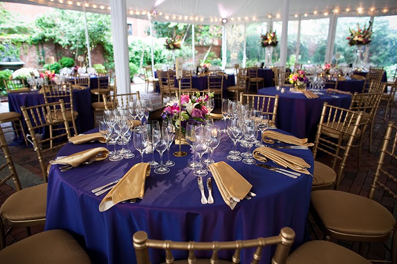 Bellwether Thoughts: Decatur House - Tented Wedding Reception