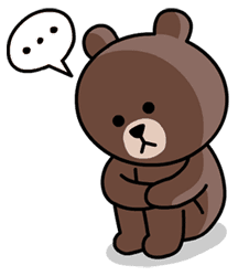 Brown & Cony | [PNG Pack] Sticker LINE Camera