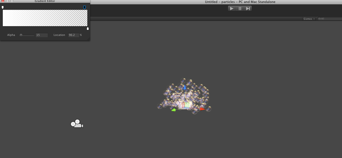 Sacha's First Year: Particle effects on Unity- Making the bubble blower
