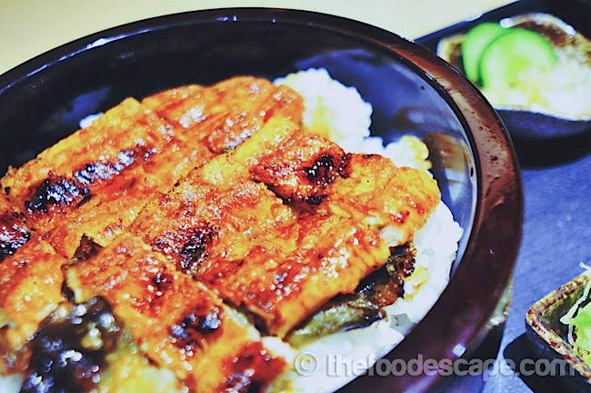 Food Escape: Indonesian Food Blog : Unacho うな兆櫃まぶし, Plaza Senayan, Jakarta