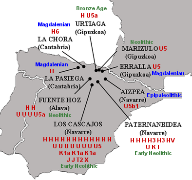 For what they were... we are: Ancient mitochondrial DNA from the Basque ...